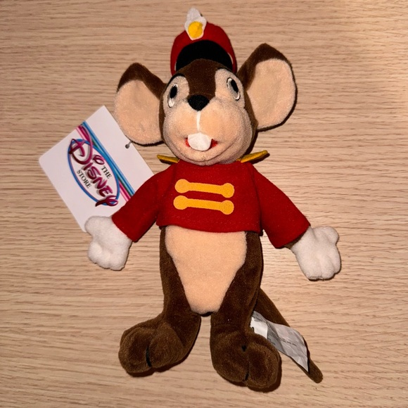 Disney | Toys | New With Tags Timothy The Mouse From Dumbo Disney Mini ...